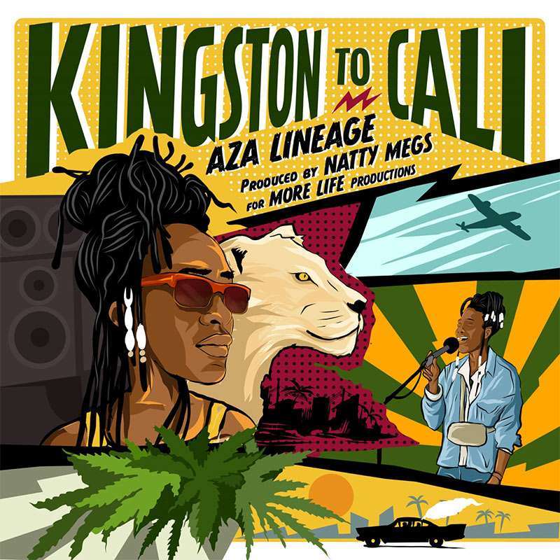 Aza Lineage - Kingston To Cali EP - Reggae Albums
